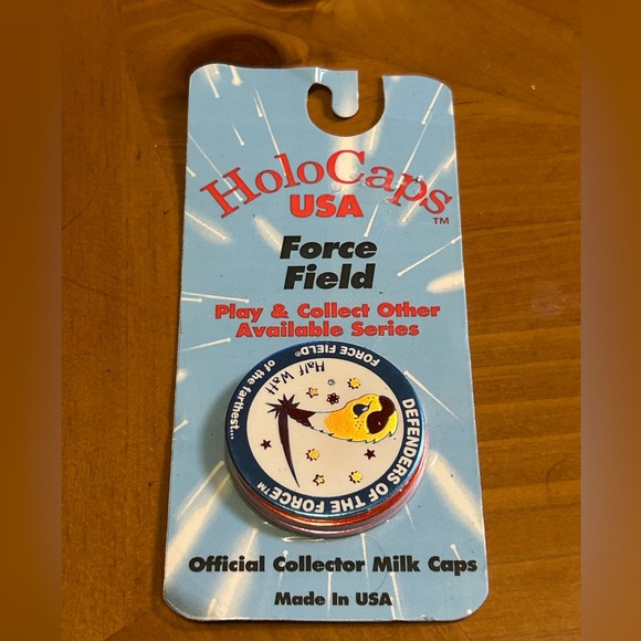 Accessories | Holo Cap Force Field Milk Cap Pogs Made In Usa | Poshmark
